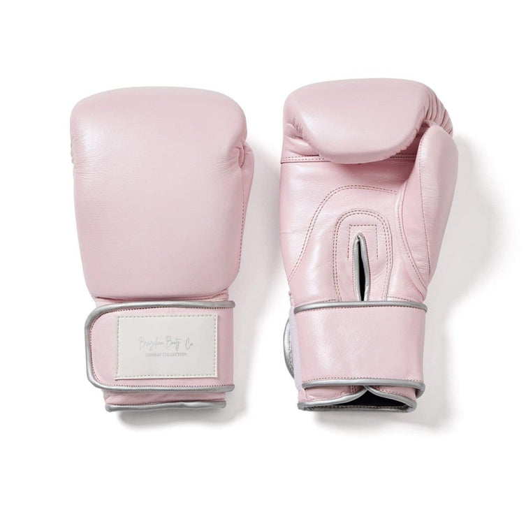 Buy Premium Pink Leather Boxing Gloves 12 oz – Brazilian Booty Co